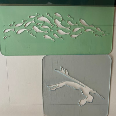 Mantis Stencil Insect Stencil - Etsy