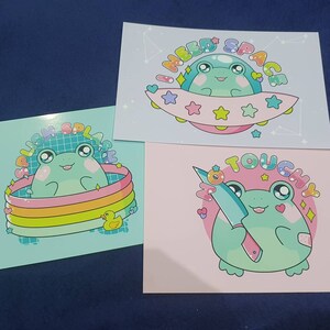 Mystic UFO Alien Sticker Pack - Etsy