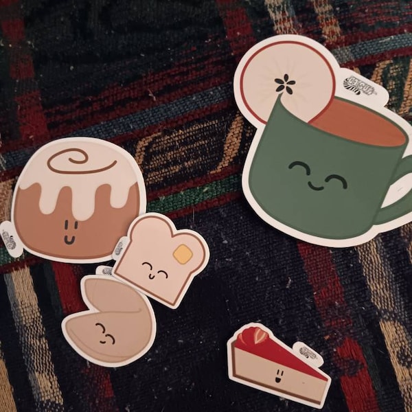 Christmas Stickers Crinkle Cookie Stickers Christmas Stocking Stuffer ...