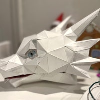 Shark Mask Papercraft Template Baby Shark Animal Mask Halloween Mask ...