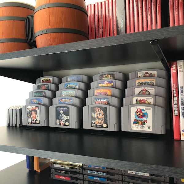 4-pack of Retro Game Stands (display 24 Games!) - Etsy