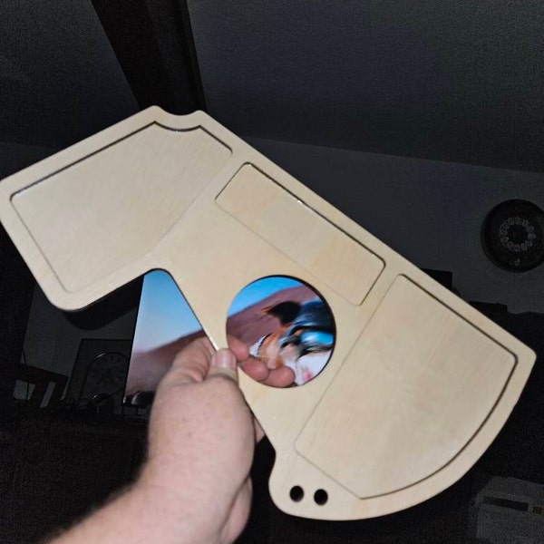Wood LLV Tray: Post Office Mail Carrier Cup Holder & Organizer ...