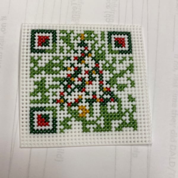 You're a Mean One, Mr. Grinch QR Code Cross Stitch Ornament Pattern ...