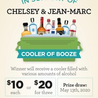 Cooler of Booze Raffle Tickets - Cooler Raffle - Booze Raffle - Wedding ...
