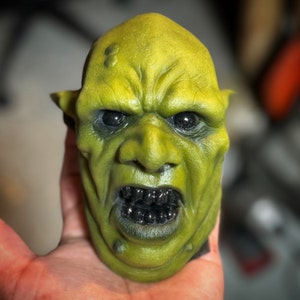 Perchta Wearable Latex Mask - Winter Witch - Holiday Spirit - Etsy