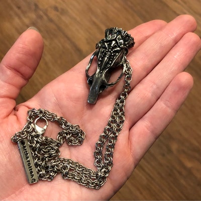 Rat King Necklace. Rat Necklace. Rat Skull. Rat Skull Necklace. Bone ...