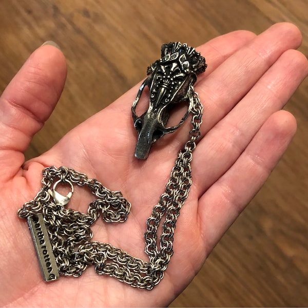 Rat King Necklace. Rat Necklace. Rat Skull. Rat Skull Necklace. Bone ...