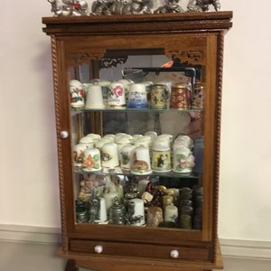 Wooden 30 Compartment Display Box Storage Box Small Organizer Box ...