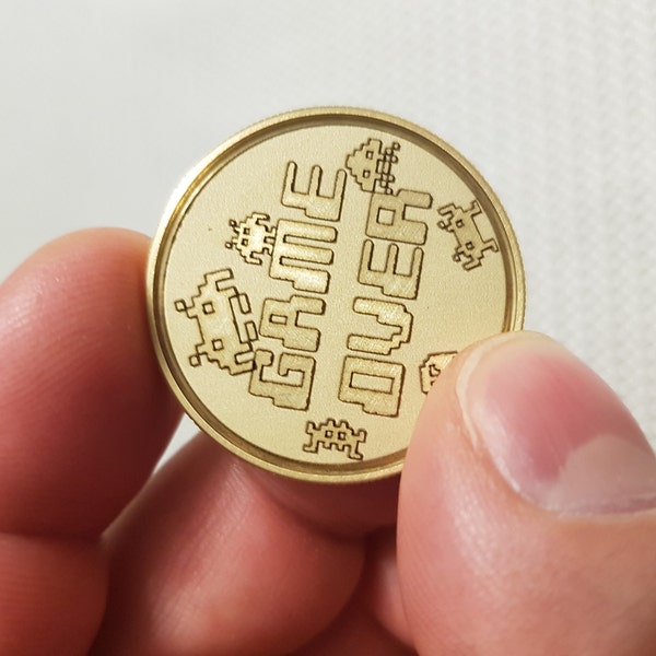 Game Over Coin - Etsy