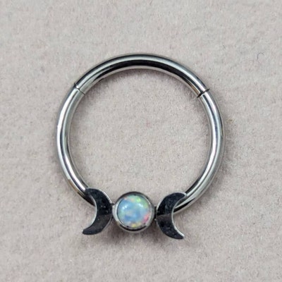 14K Gold Black Nose Ring Set 20g/2mm Nose Stud/cz Gemstone Nose Stud ...