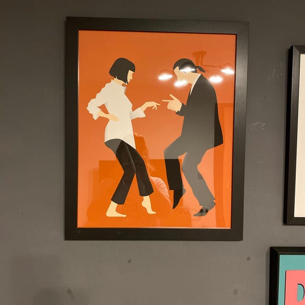 Dirty Dancing Print Iconic Dance Print Iconic Dance Sequence Movie Art ...