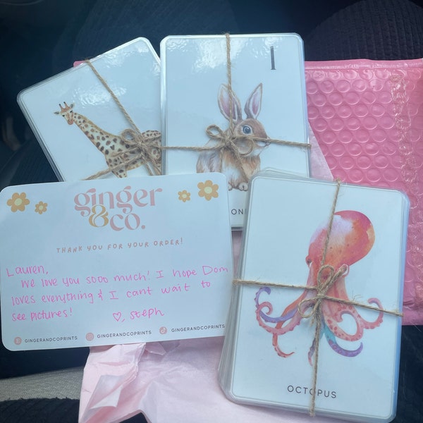 Printable Watercolor Nature Number Cards 1-10 | Preschool Printables ...