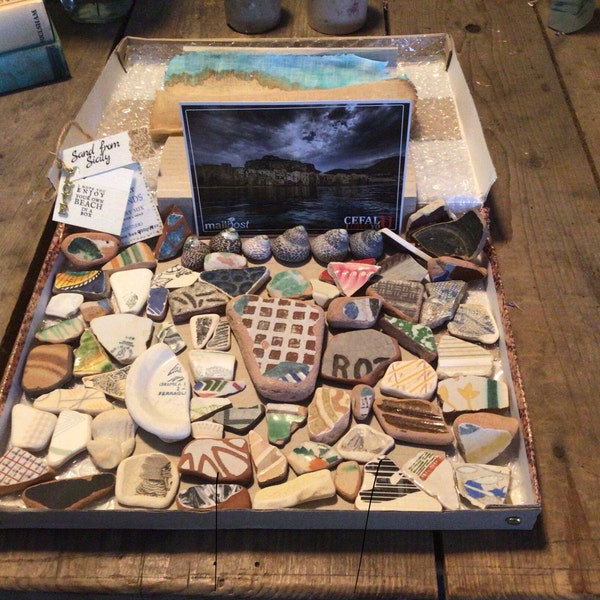 Large Sea Pottery Ornament Piece. Natural Ocean Shaped Beach Terra ...