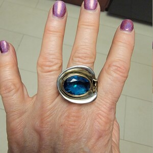 Extraordinary Ring Reversible Ring Two in a One Ring 925 | Etsy