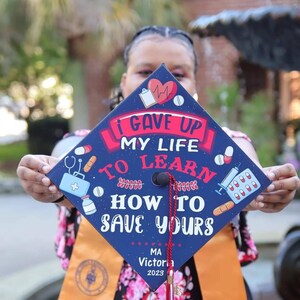 Custom Educated Black King Graduation Cap Topper for Man - Etsy