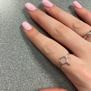 Female Symbol Ring Female Empowerment Female Symbol Gifts - Etsy