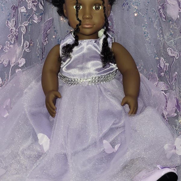 18in White Lace First Communion Doll Dress Handmade for American Dolls ...