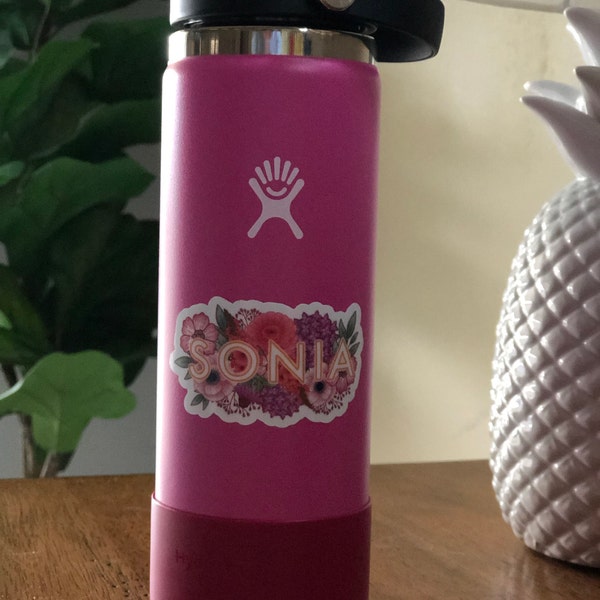 Custom Name Sticker | Name Sticker| Stickers for Hydroflask | Laptop ...