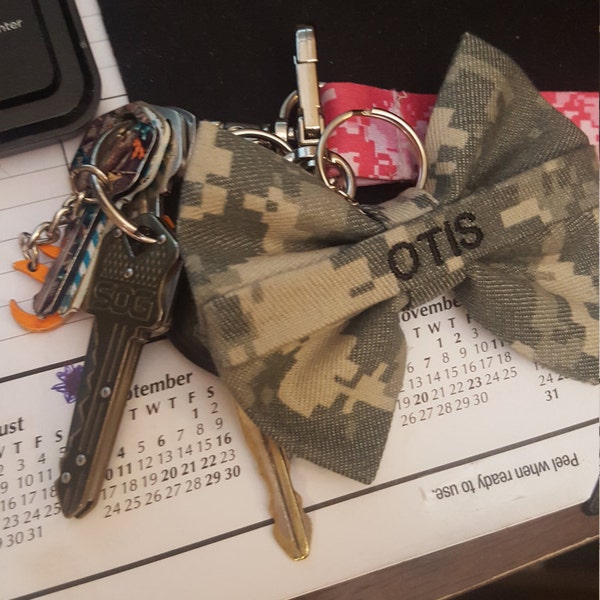 Mini Bow Keychains - Etsy
