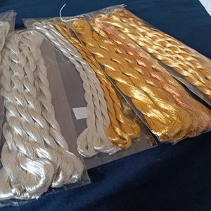 Vintage Pure Gold Embroidery Thread Kyoto Embroidery Thread - Etsy