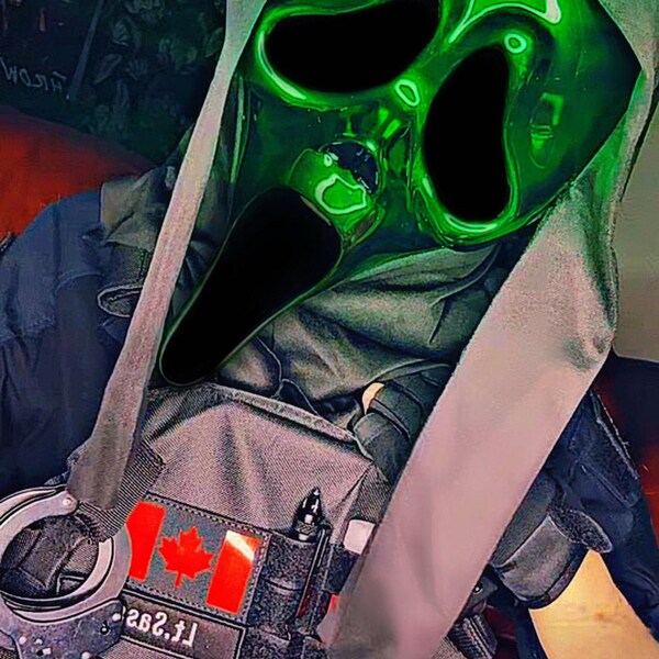 Green Mirror Scream Ghostface Mask - Etsy