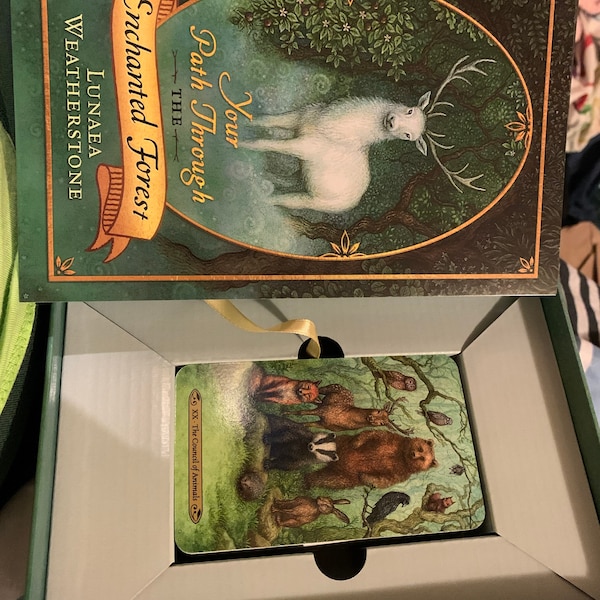 Forest of Enchantment Tarot Kit Card Deck & Guidebook Set Fairy Tale ...