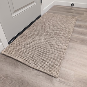 Hand Woven Door Mat for Entryway, Indoor Ourdoor Colorful Rug ...