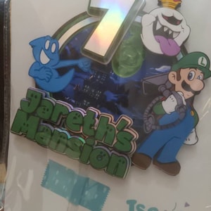 Luigis Mansion Inspired Cake Topper Custom - Etsy