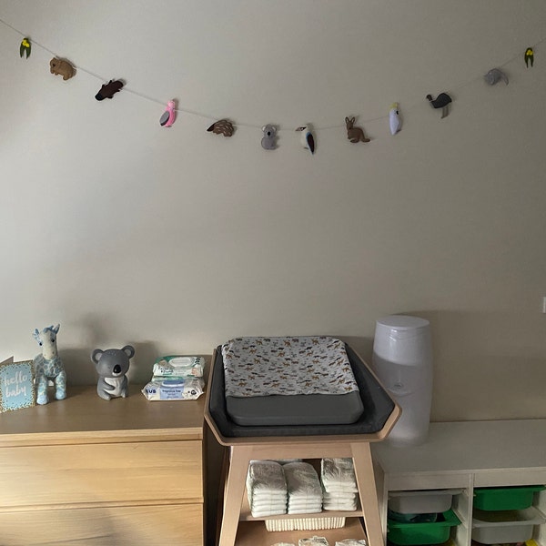 Australian Animal Felt Bunting, Australian Animal Garland, Koala ...