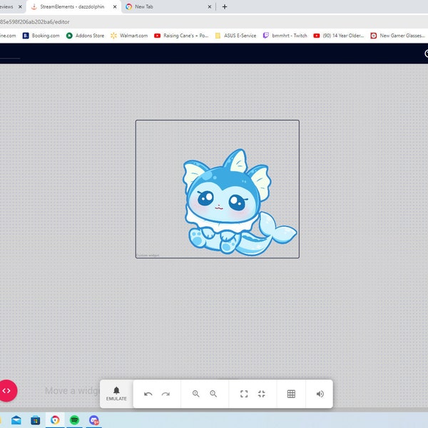 P2U Customizable Chat Widget Cherry Blossom Pink Sakura Stream Chatbox ...