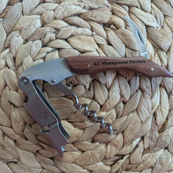 Personalized Corkscrew,personalized Wine Corkscrew,wine Opener Engraved ...