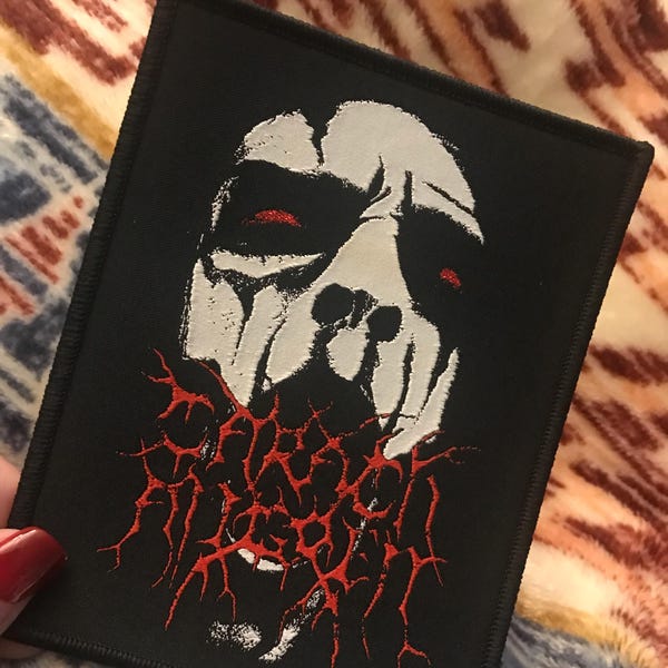 Weedeater-god Duck and Good Speed Embroidered Woven Patch-sludge Stoner ...