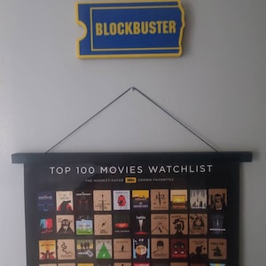 Blockbuster Video Decoration Sign - Etsy