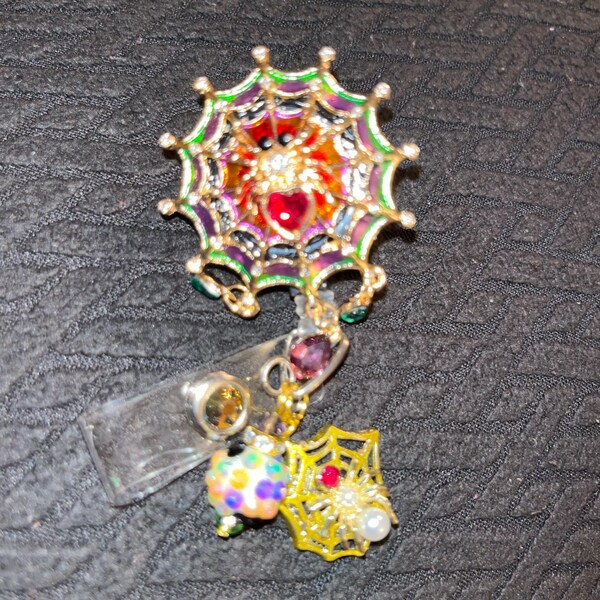 Butterfly Snap Button Lanyard Beaded Breakaway Lanyard, ID Lanyard ...