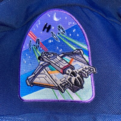 Star Wars Rebels Ghost Embroidered Patch - Etsy