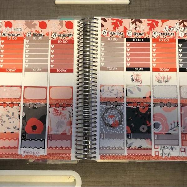 Good Morning, Happy Planner Printable Planner Stickers, Vertical Weekly ...