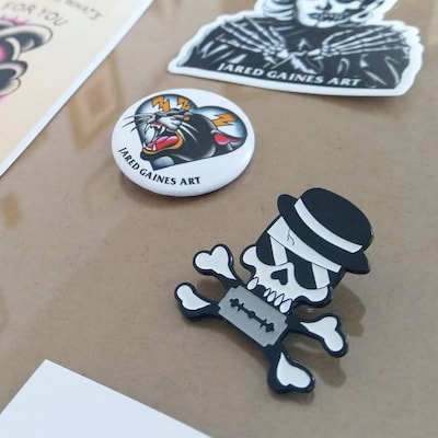 Rancid Time Bomb Pin - Etsy