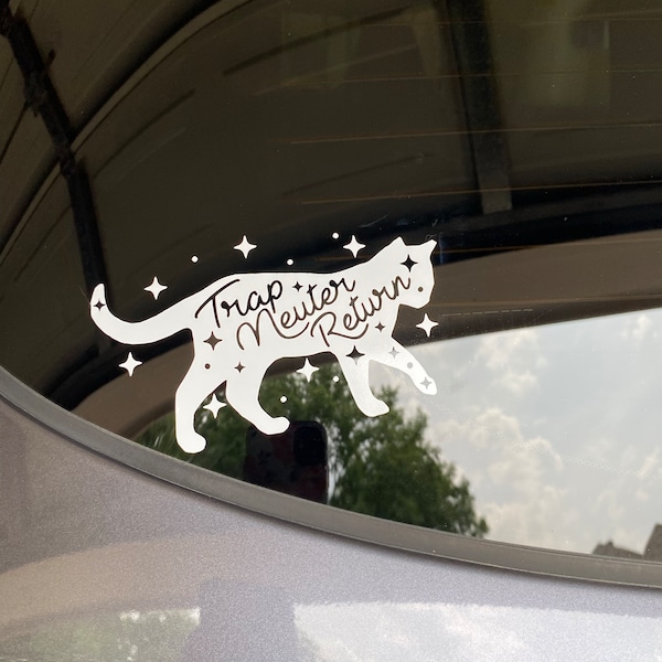 Trap, Neuter and Return (TNR) Decal (ON SALE) | Application ...