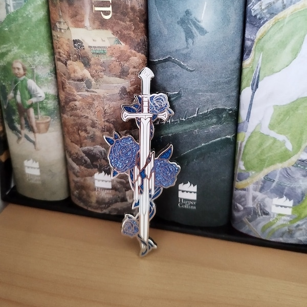 Roses of the Broken Sword | 80mm Enamel Pin - Etsy