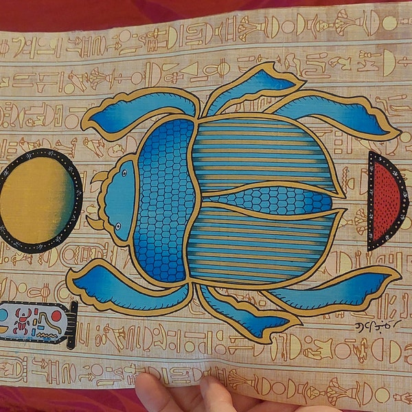 Scarab Good Luck • Egyptian Scarab Beetle - Kherpi God of the Rising ...
