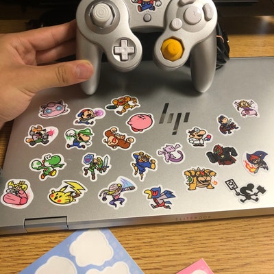 Super Smash Bros 6x4 Sticker Sheet 6 - Etsy
