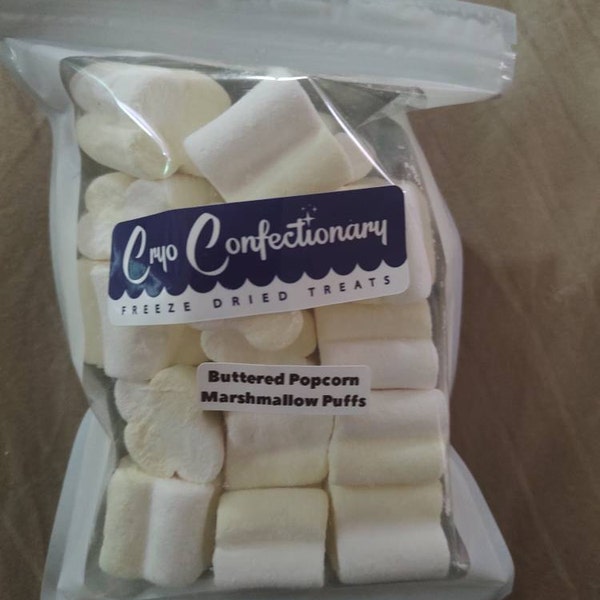 Freeze Dried Blue Raspberry Taffy Puffs Freeze Dried Salt Water Taffy ...