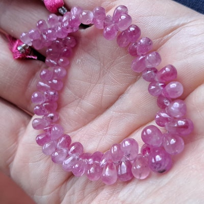 2 Pieces Natural Ruby Oval Cut Stone/faceted Ruby Cut Stone/ruby ...