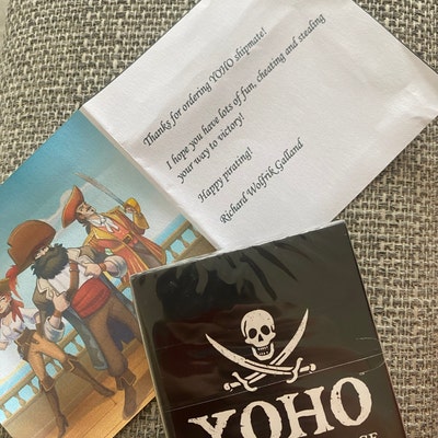 YOHO: You Only Hang Once Pirate Treasure Card Game 2-4 Players - Etsy