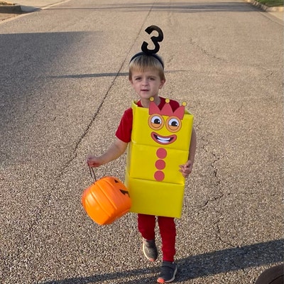 Numberblocks Costume, Halloween Costume, Birthday Costume, Characters 1 ...