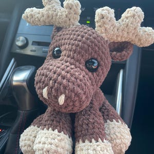 Crochet Moose Amigurumi Pattern | Moose Crochet Pattern | Woodland ...