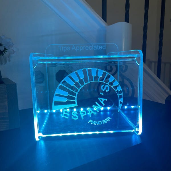 Glowing Table Sign -set of 12- Choice of Fonts - Etsy