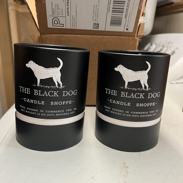 Black Lab Candle, Black Lab Candle Gift, Lab Candle,lab Candle, Cute ...