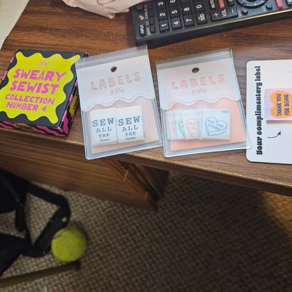 It Has Pockets Multipack 6 Sew-in Labels by Kylie and the Machine KATM ...