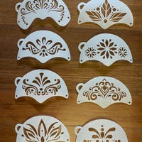 2 Sundial Circles Digital Stencil Templates Vector SVG DXF Files ...